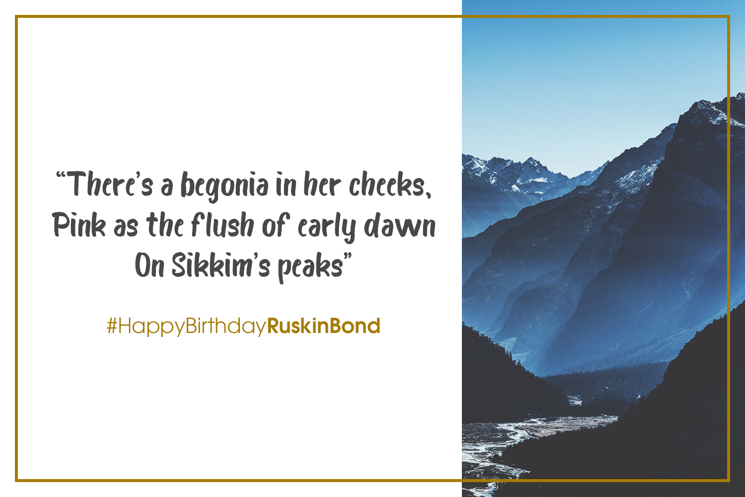 5 Times Ruskin Bond Made Us Fall in Love with Poems - All Over Again ...