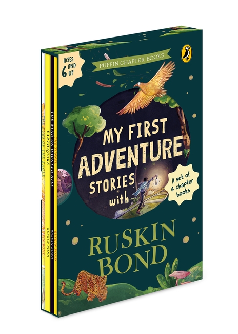 My First Adventure Stories: Ruskin Bond Boxset (Set of 4) | Thrilling ...