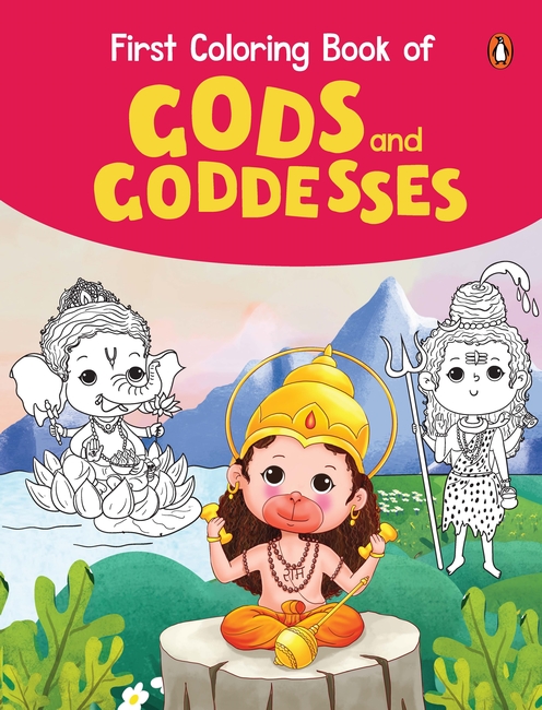 First Coloring Book of Gods & Goddesses - Penguin Random House SEA