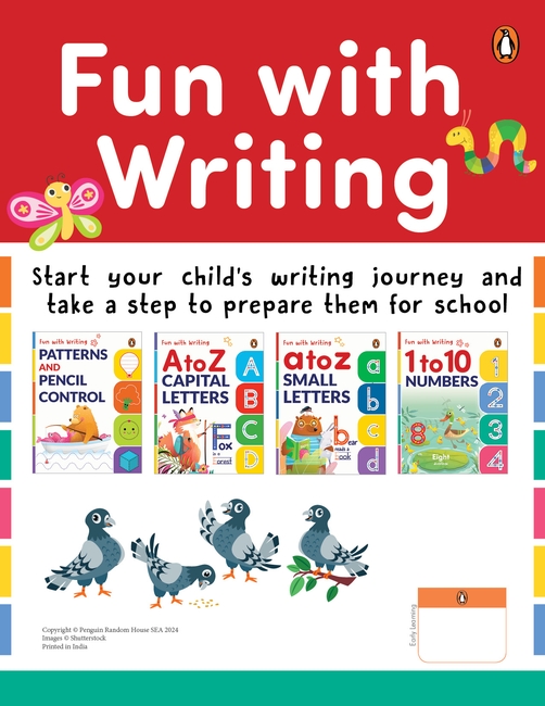Fun with Writing (Pack of 4 Books) (Penguin Early Learning Series ...